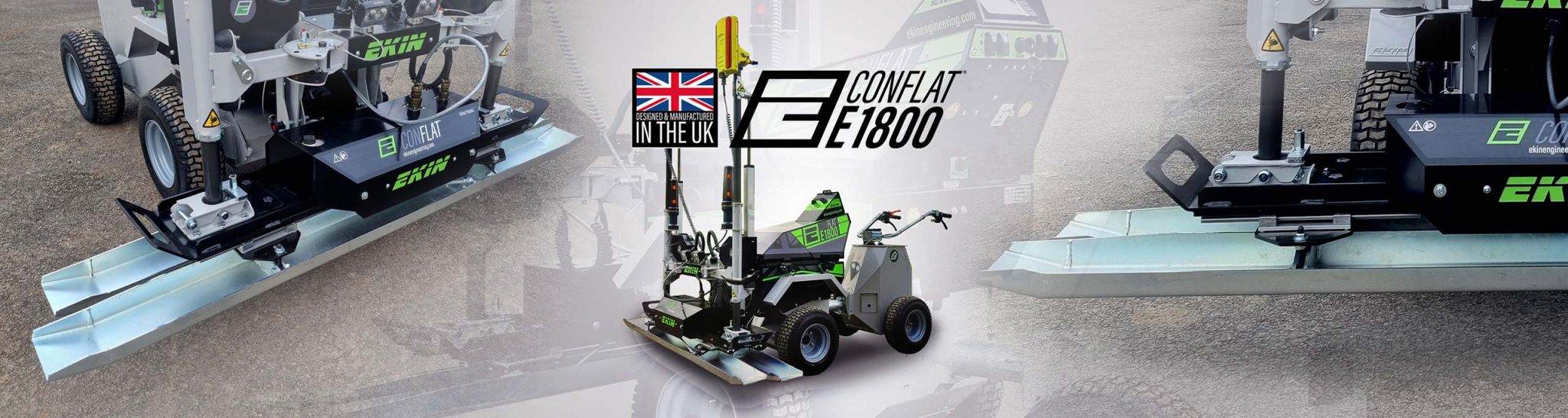 Conflat - Automated Concrete Floor Flatness & Levelling Machine